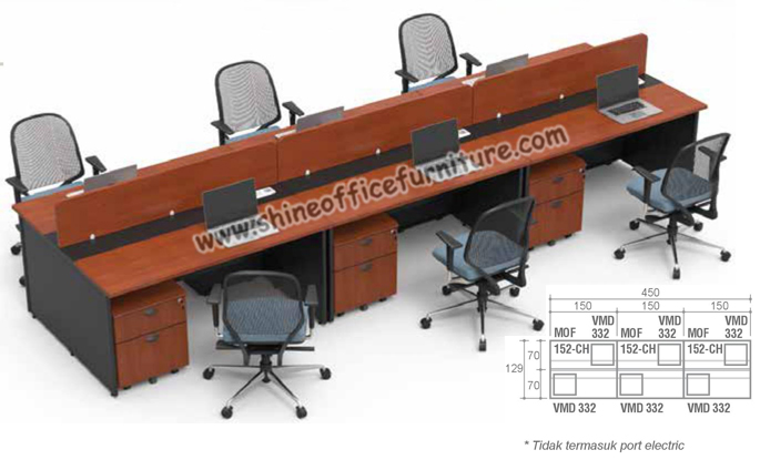 Modera Eco Office | Meja Kerja Kantor | Shine Office Furniture
